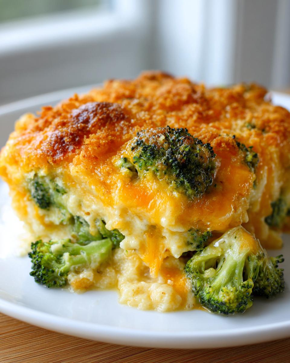 Amazing 15-min Broccoli casserole comfort