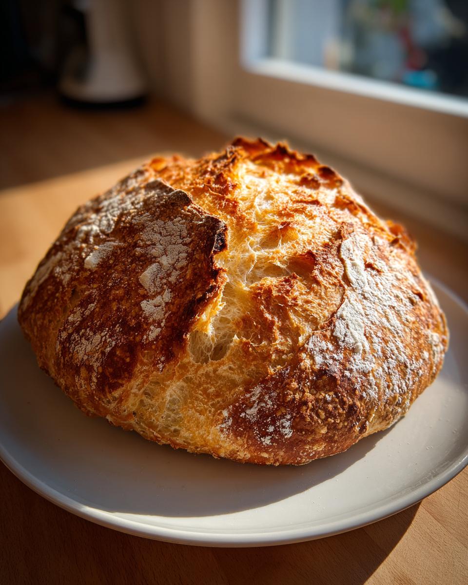 Amazing italian bread: 1 secret crust tip