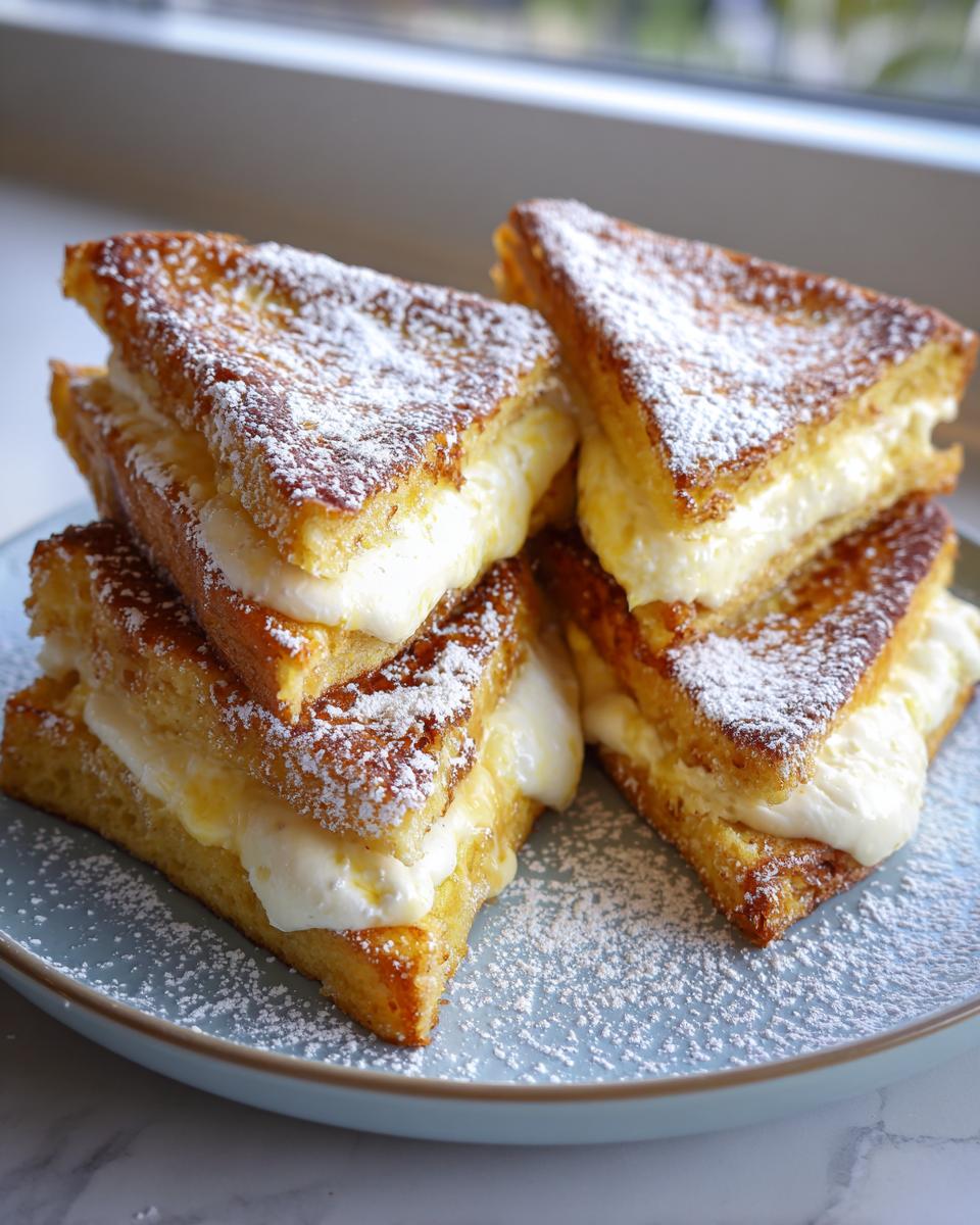 5 Star cream cheese stuffed french toast