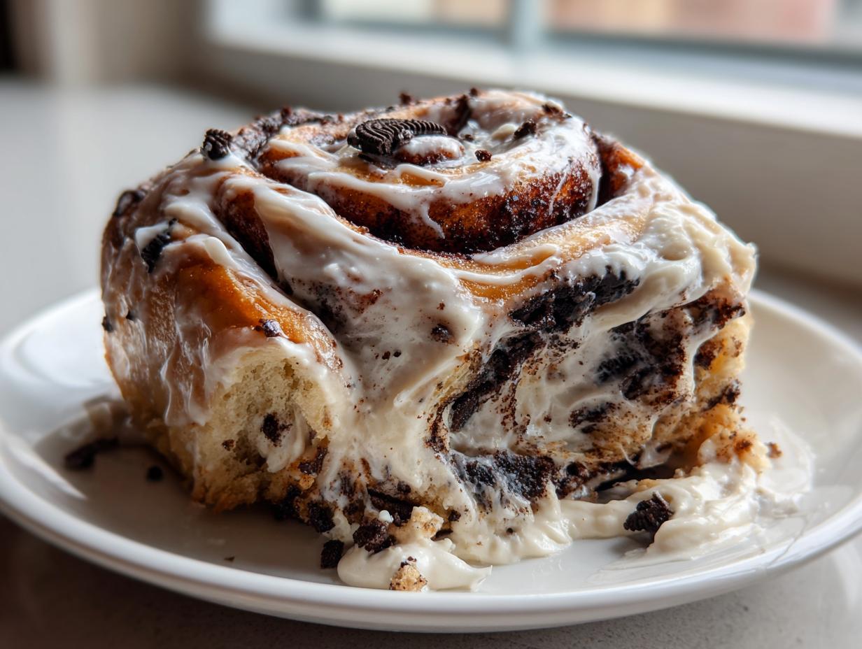 Amazing oreo cinnamon rolls: 1 Secret